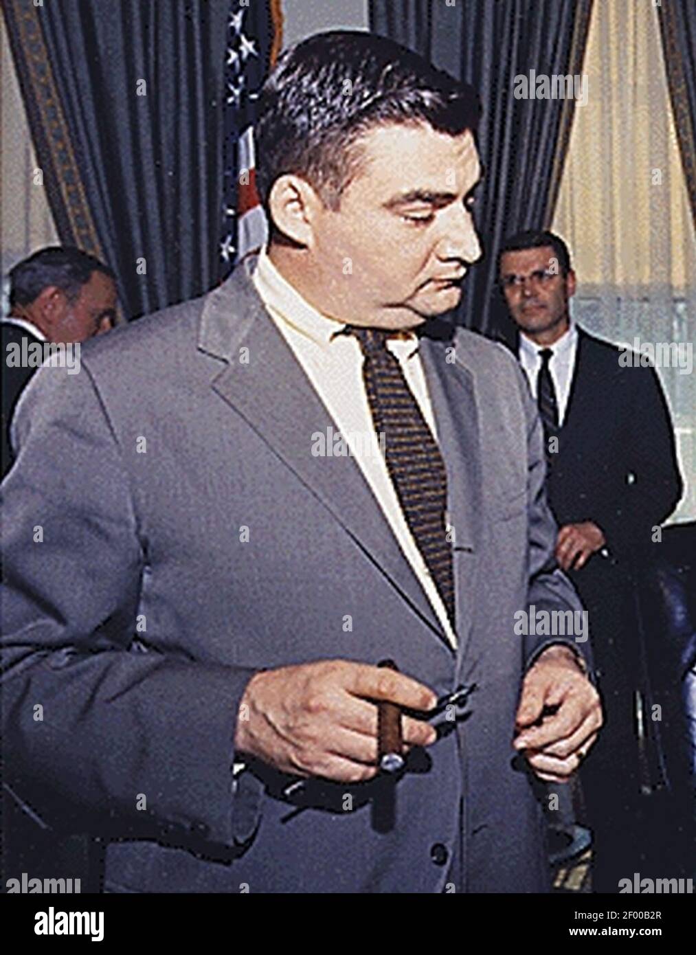 Pierre Salinger 2 Stock Photo - Alamy