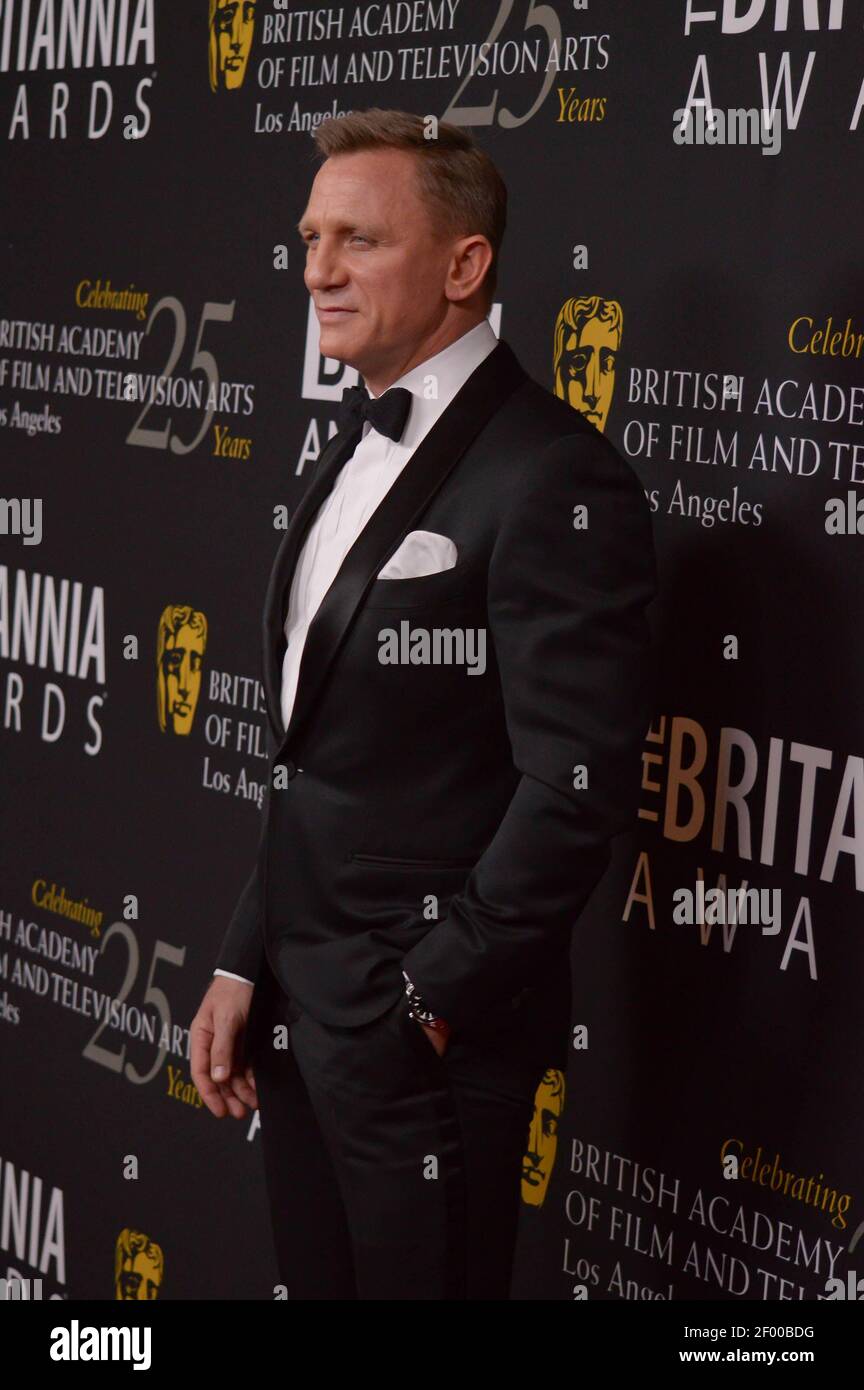 Daniel Craig. 7 November 2012, Beverly Hills, California. 2012 BAFTA ...