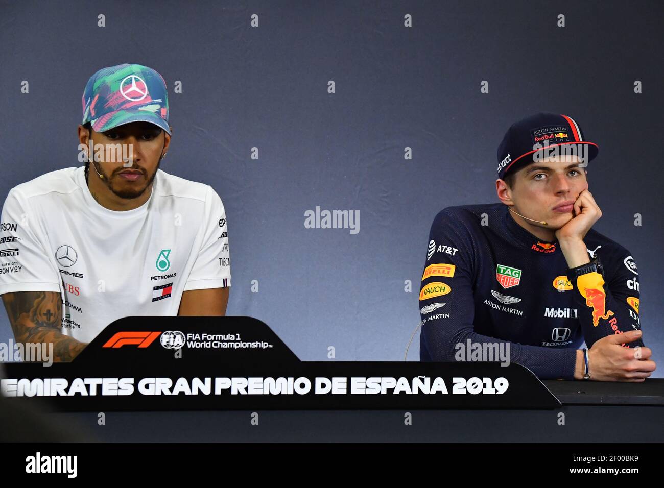 Mercedes amg f1 w10 max verstappen hi-res stock photography and images ...