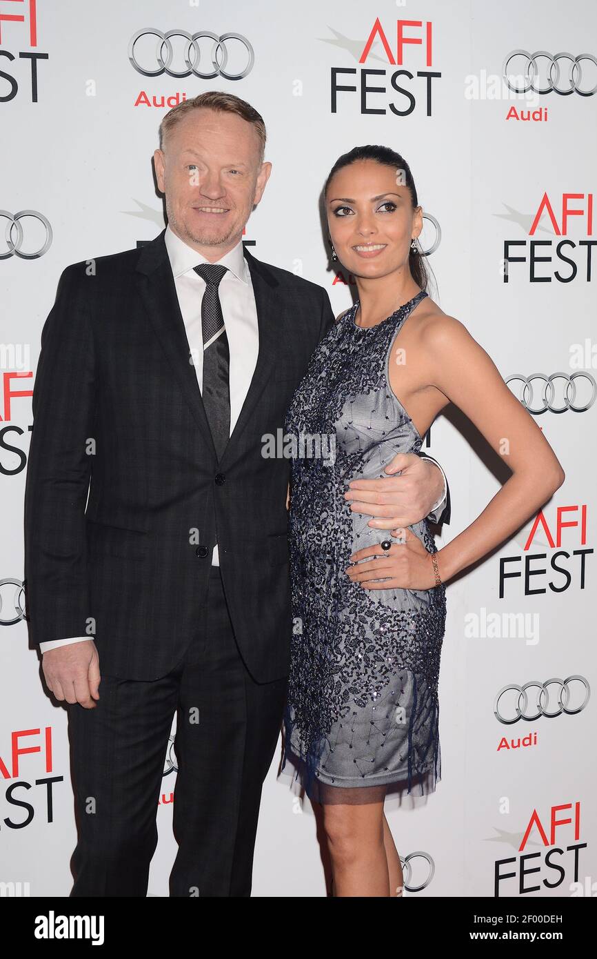 Jared Harris and Allegra Riggio. 8 November 2012, Hollywood, California ...