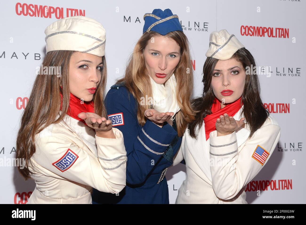 12 NOVEMBER 2012 - New York - (L-R) Untied States Service Organization ...