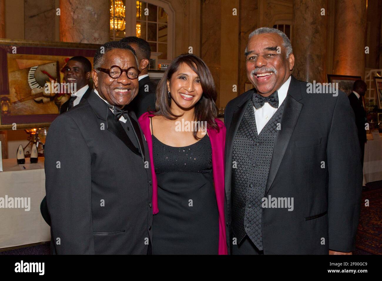 Toye Moses, Zeny Agullana, Warner Backstorm - 26 October 2012 - San ...