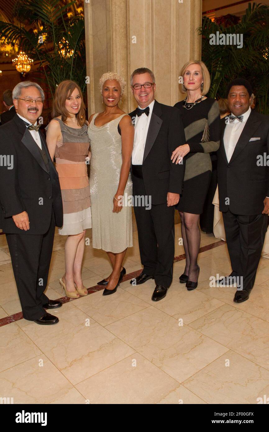 Mayor Ed Lee, Pamela Hawley, Deborah Santana, Wade Rose, Suzanne Dean ...