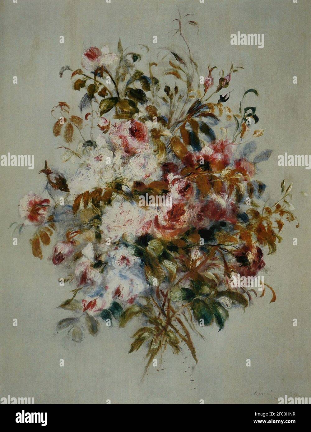 Pierre Auguste Renoir, Roses High Resolution Stock Photography and ...