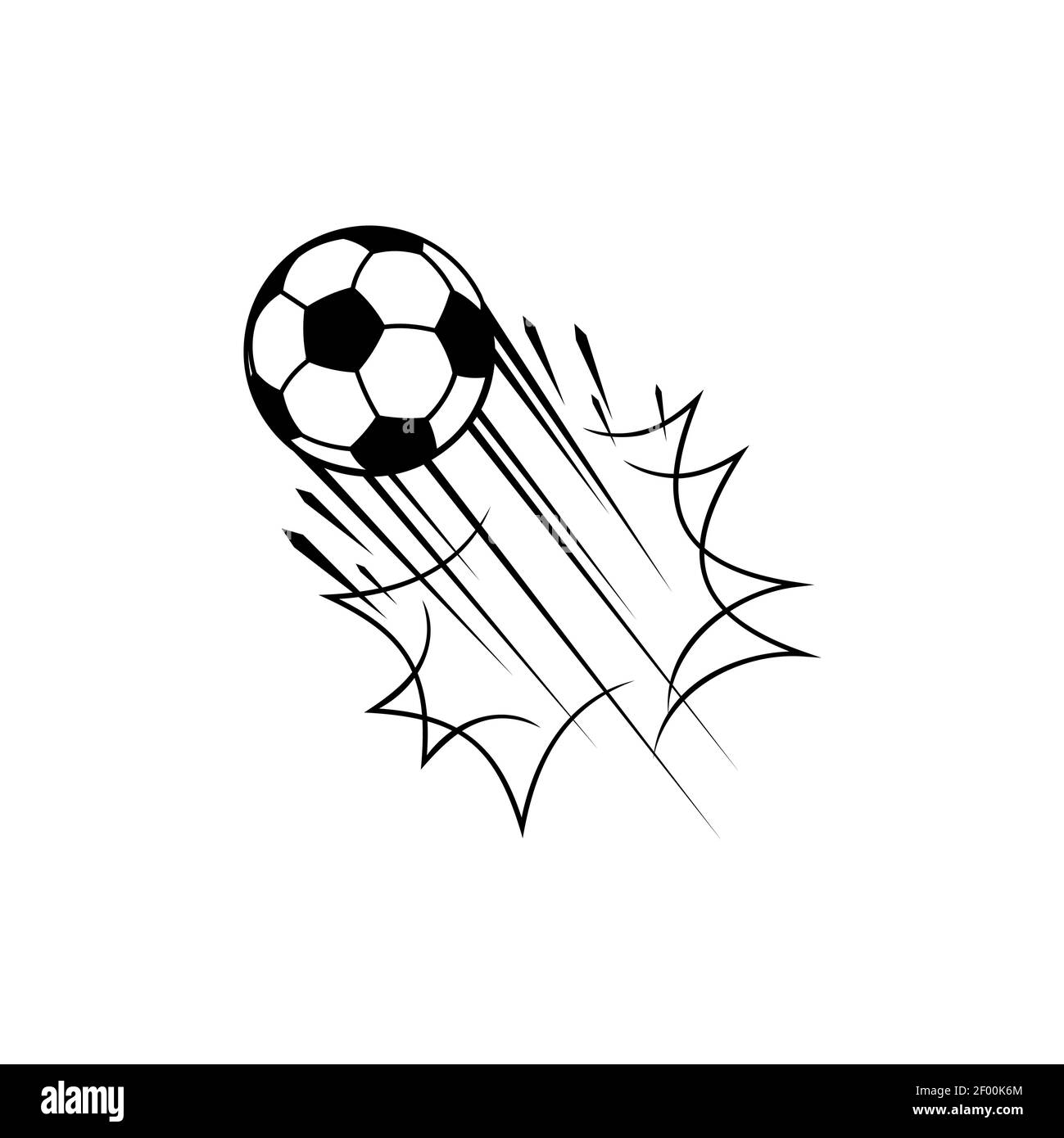 Goal kick Stock Vector Images - Alamy
