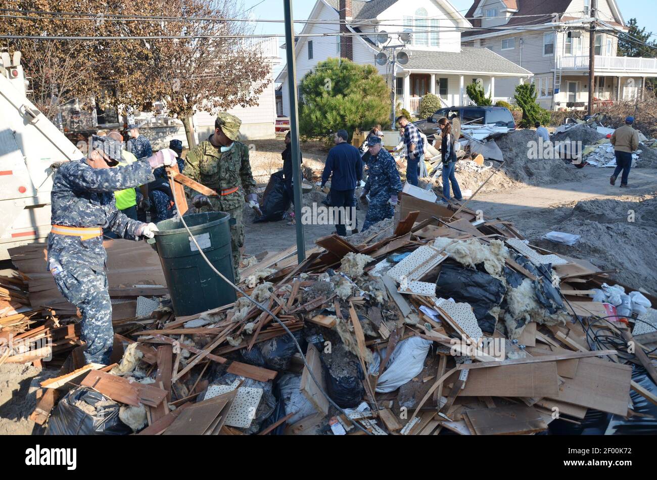 11 November 2012 - New York, NY - The seen in the Rockaways section of ...