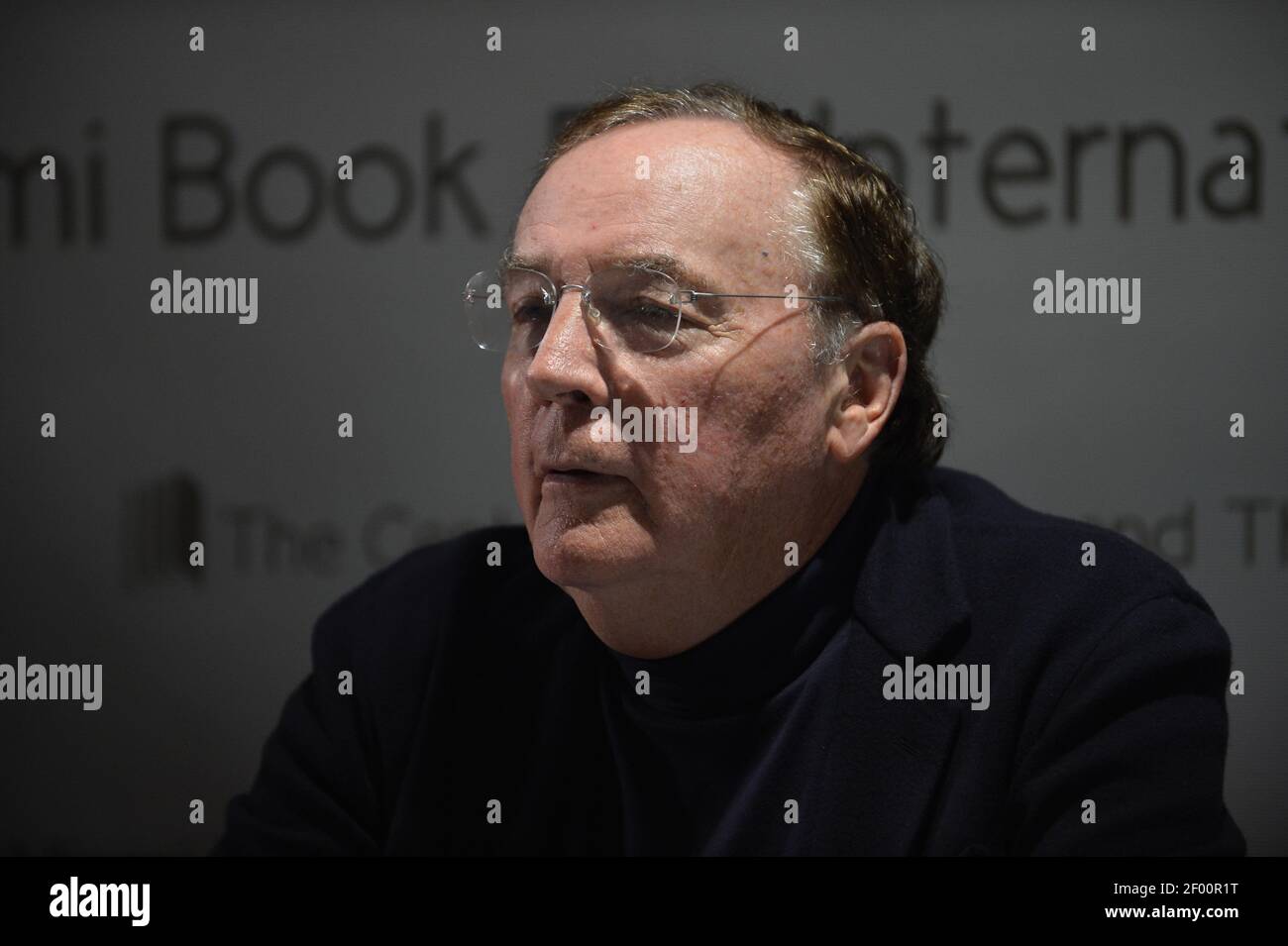 18 NOVEMBER 2012: James Patterson appears at Miami International Book Fair at Miami Dade College ...