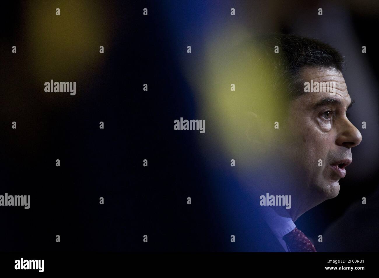 19 November 2012 - Lisbon, Portugal - Portugal Finance Minister, Vitor ...