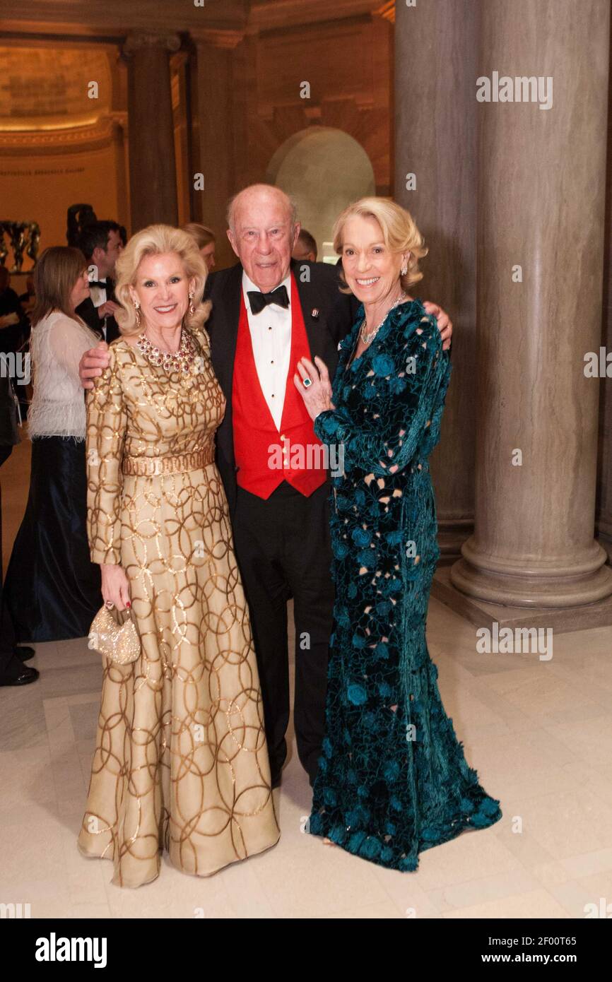 Dede Wilsey, George Shultz, Charlotte Shultz - 14 November 2012 - San ...
