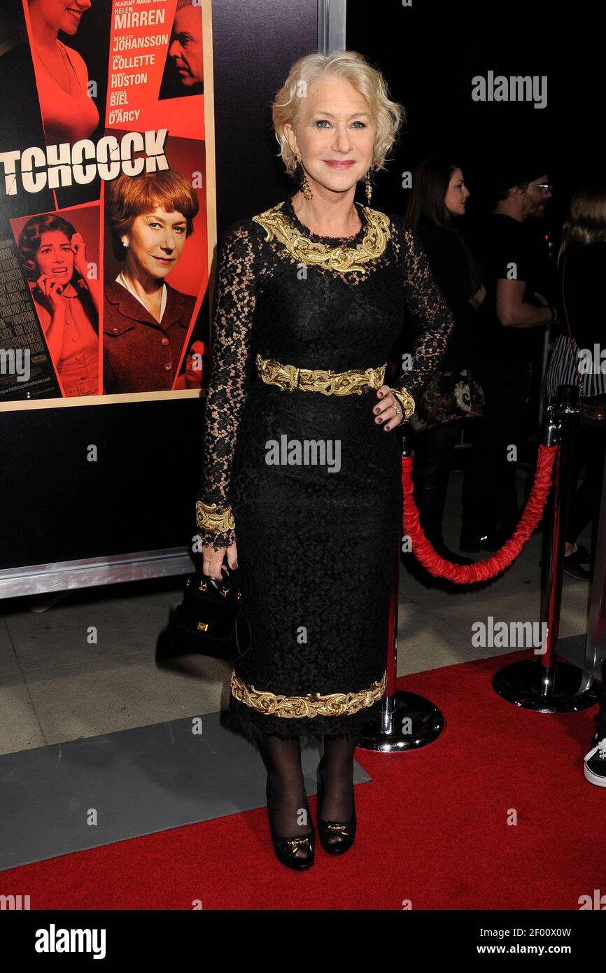 20 November 2012 - Beverly Hills, California - Helen Mirren. "Hitchcock ...