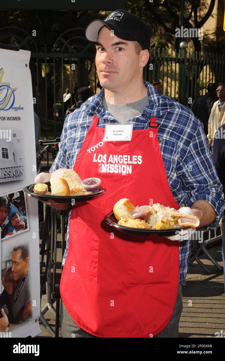 21 November 2012 - Los Angeles, California - Brandon Molale. Los ...