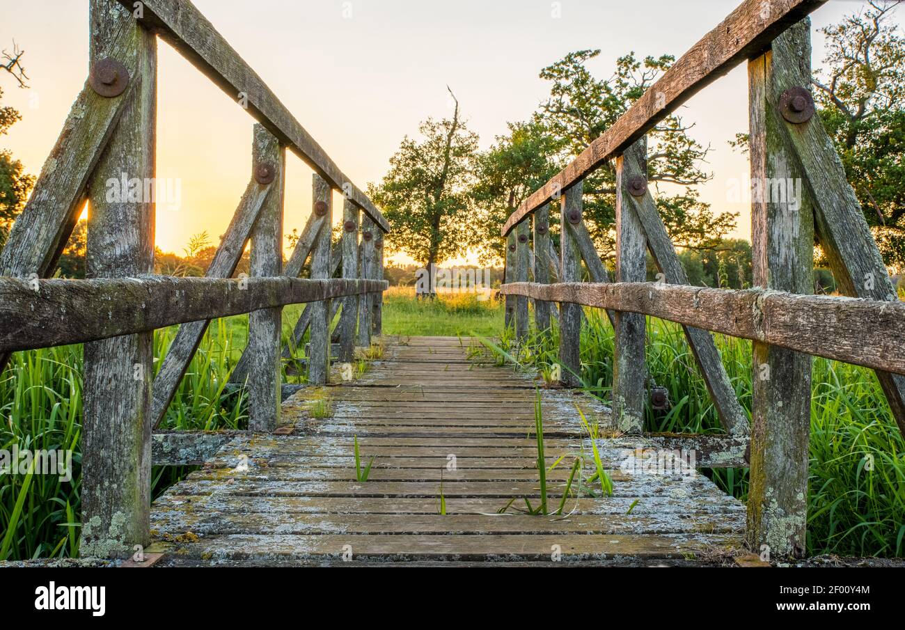 Hand built bridge hi-res stock photography and images - Alamy