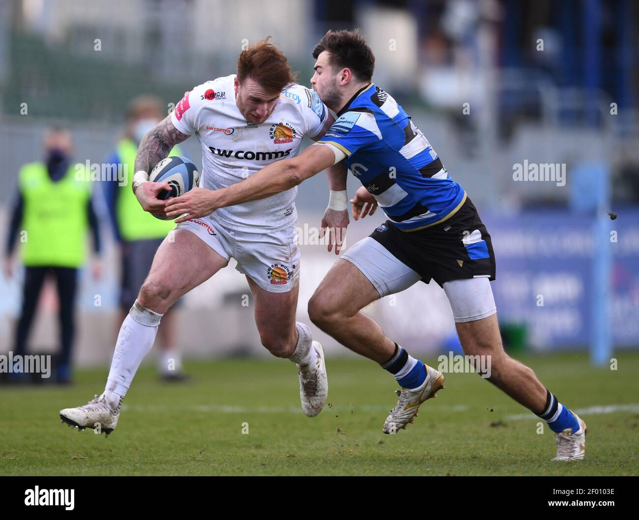 Recreation Ground, Bath, Somerset, UK. 6th Mar, 2021. English ...