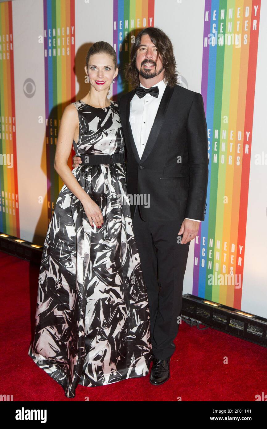 2 December 2012- Washington, D.C. - Dave Grohl and Jordyn Blum ...