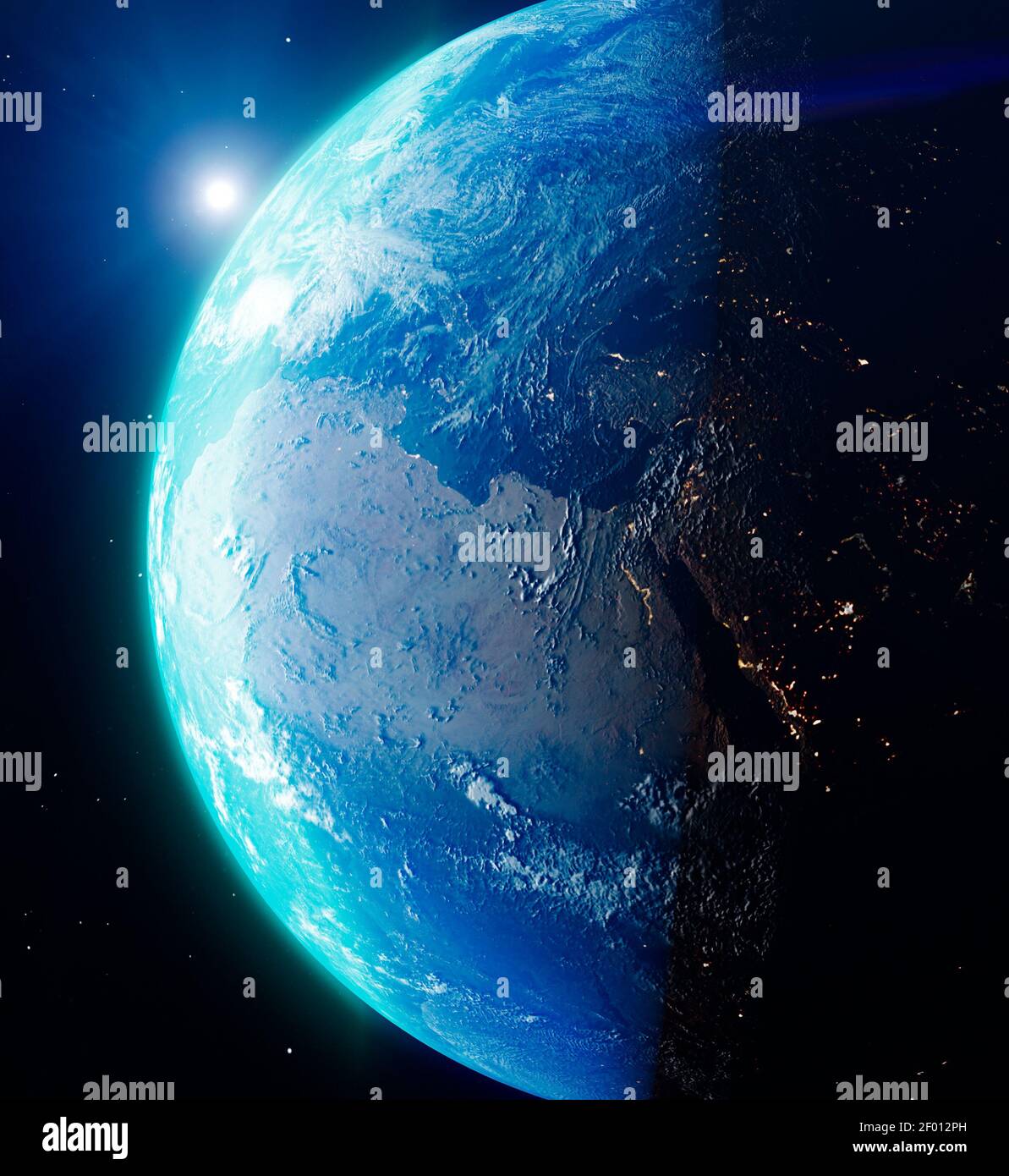 Europe satellite image night hi-res stock photography and images - Alamy