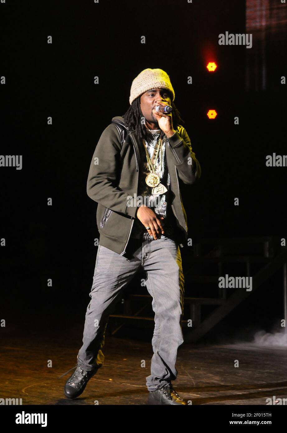 5 DECEMBER 2012: Wale performs during Maybach Music Group (MMG) Tour at ...