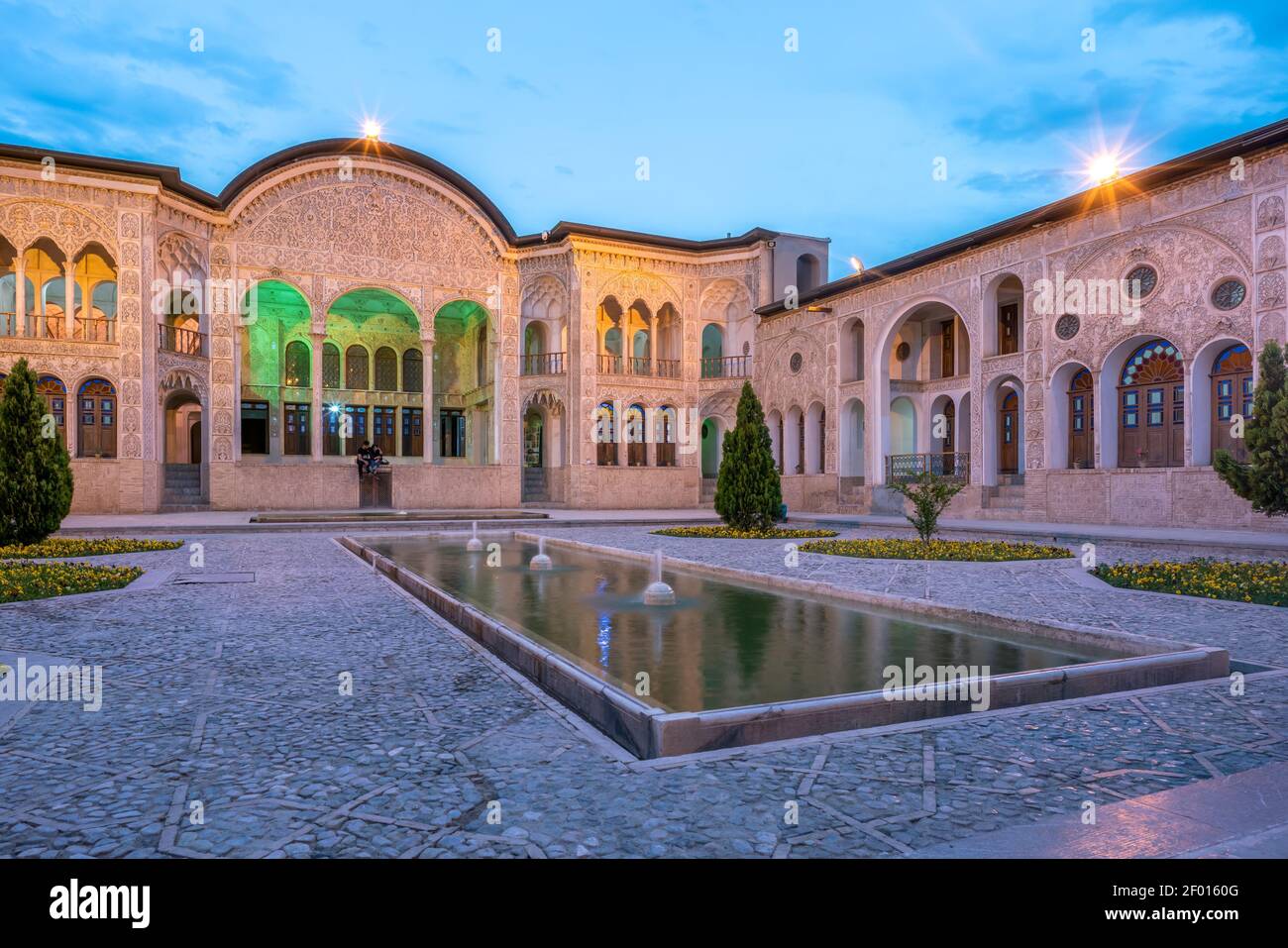 Old iranian mansion hi-res stock photography and images - Alamy
