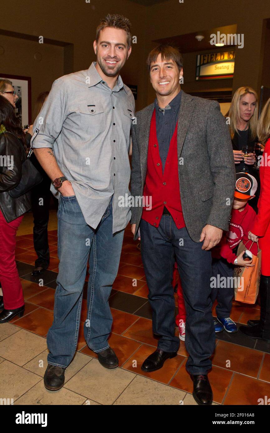Jeremy Affeldt, Jonny Moseley - 3 December 2012 - San Francisco, CA ...