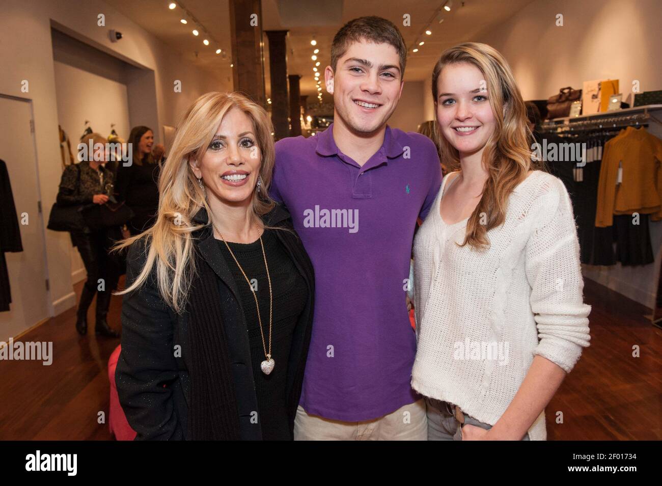 Melodie Pacheco, Jay Stronsom, Savannah Allen - 5 December 2012 - San ...