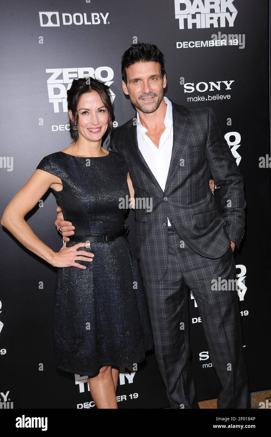 Jessica Collins and Frank Grillo. 10 December 2012, Hollywood ...