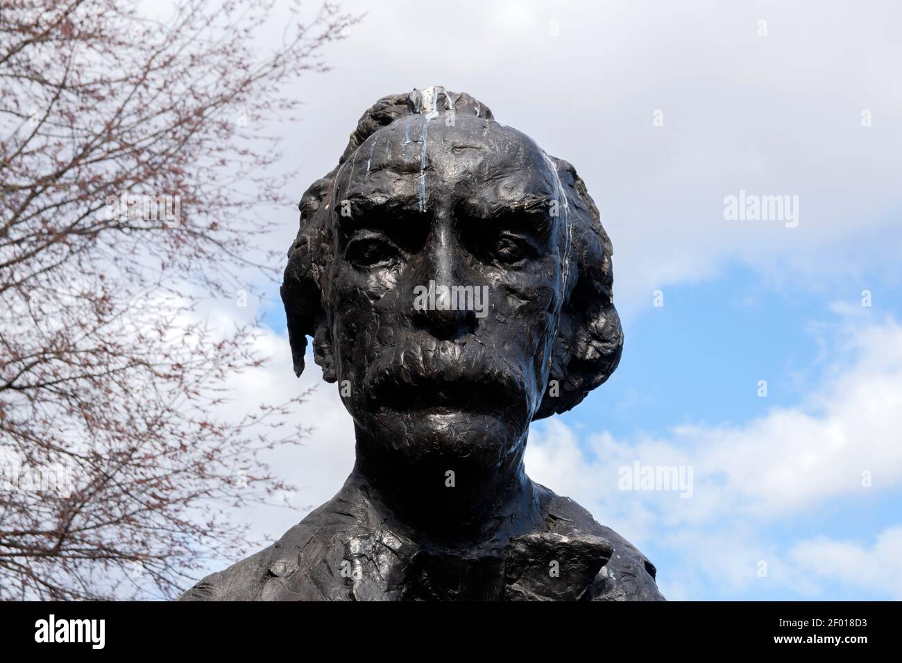 Statue Multatuli At Amsterdam The Netherlands 5-3-2021 Stock Photo - Alamy
