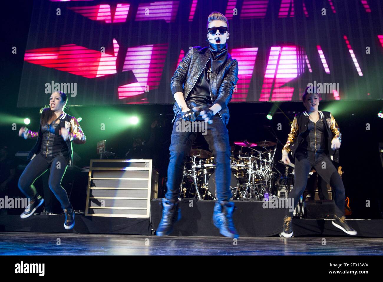 11 December 2012 - Fairfax, Virginia - Justin Bieber performs at the ...