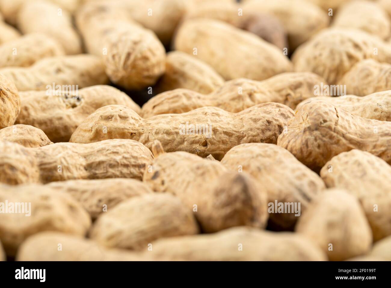 Peanut in a shell texture. Beer snacks. Healthy food concept Stock ...