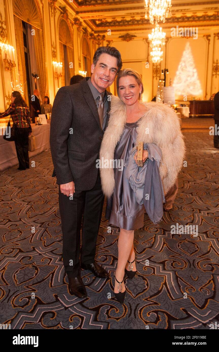 Peter Gallagher, Nicole Prieto - 7 December 2012 - San Francisco, CA ...