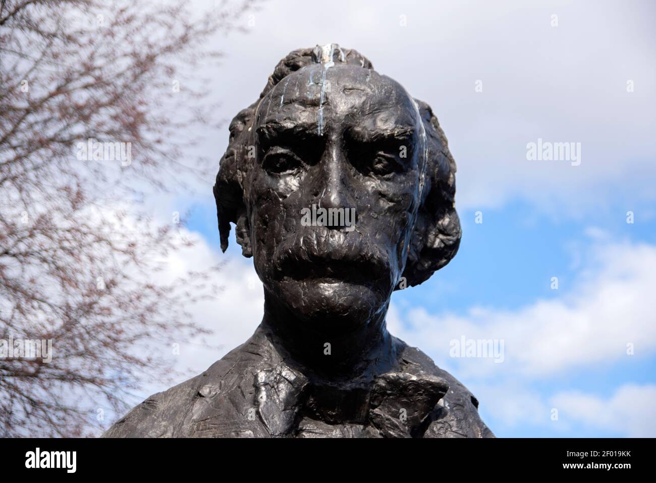 Statue Multatuli At Amsterdam The Netherlands 5-3-2021 Stock Photo - Alamy