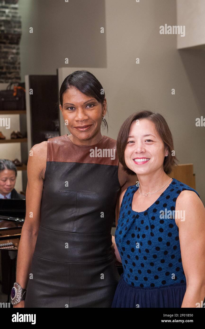 Connie Cormier, Sarah Sung - 10 December 2012 - San Francisco, CA -Â A ...