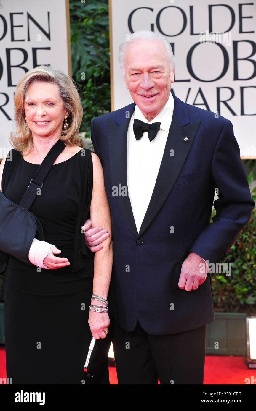 Elaine Plummer and Christopher Plummer. 15 January 2012, Beverly Hills ...