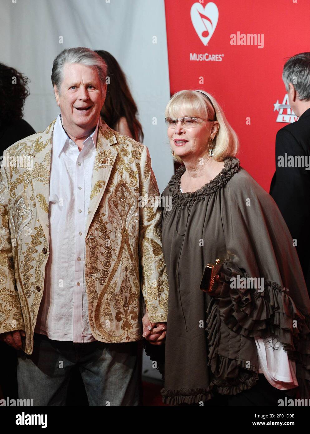 Brian Wilson and wife Melinda Wilson. 10 February 2012, Los Angeles ...