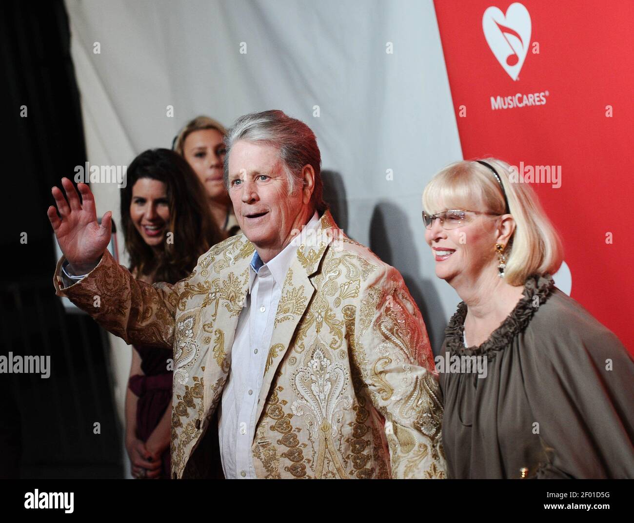 Brian Wilson and wife Melinda Wilson. 10 February 2012, Los Angeles ...