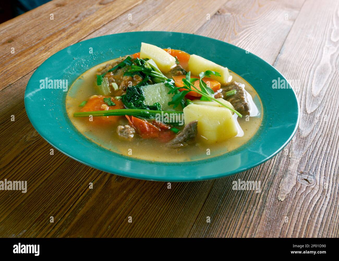 Cow Foot Soup Stock Photo - Alamy