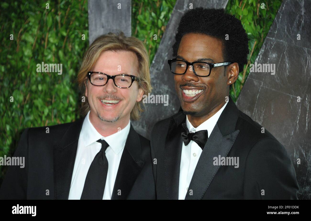 David Spade, Chris Rock - 26 February 2012 - West Hollywood, California ...