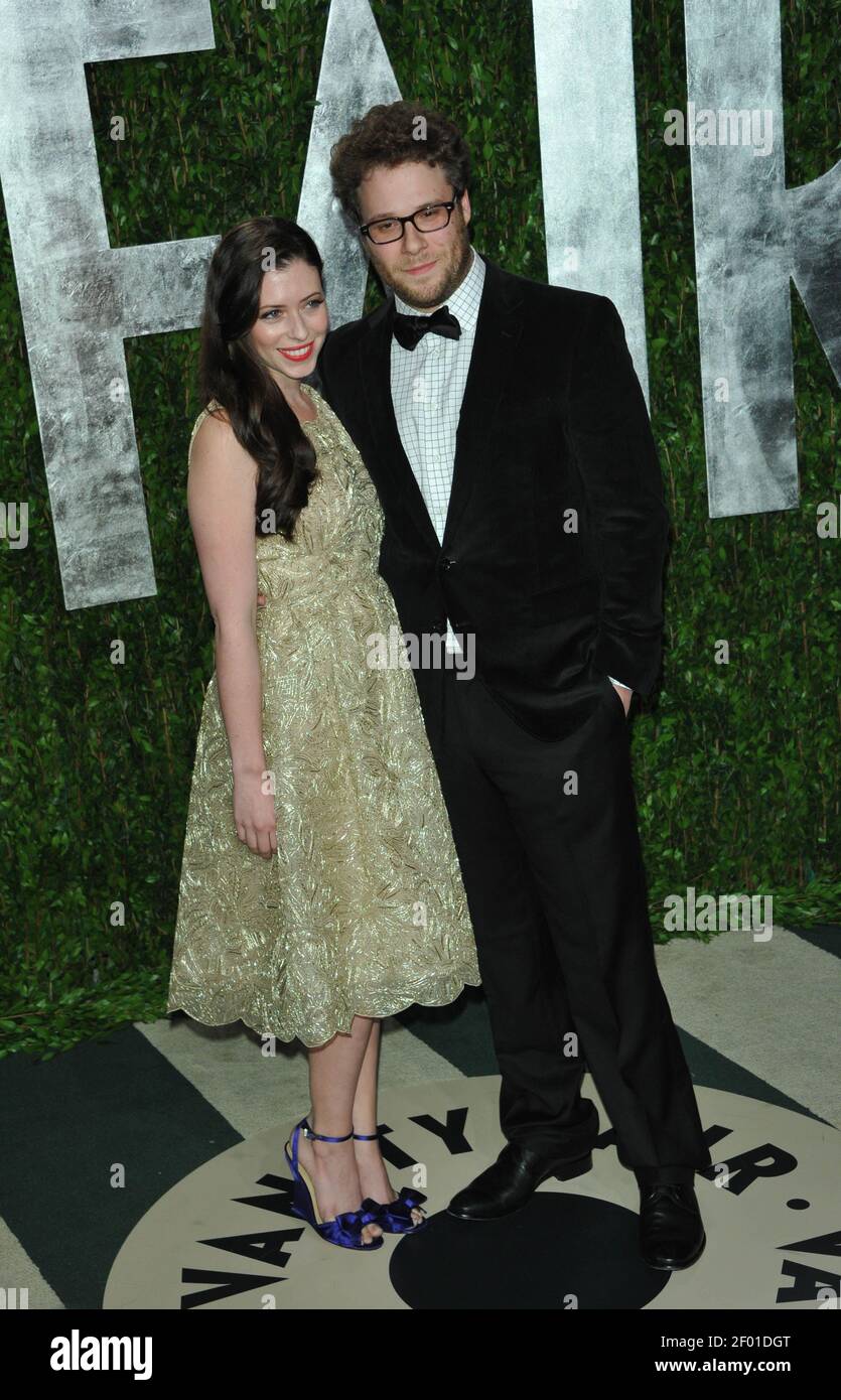 Lauren Miller and Seth Rogen - 26 February 2012 - West Hollywood ...