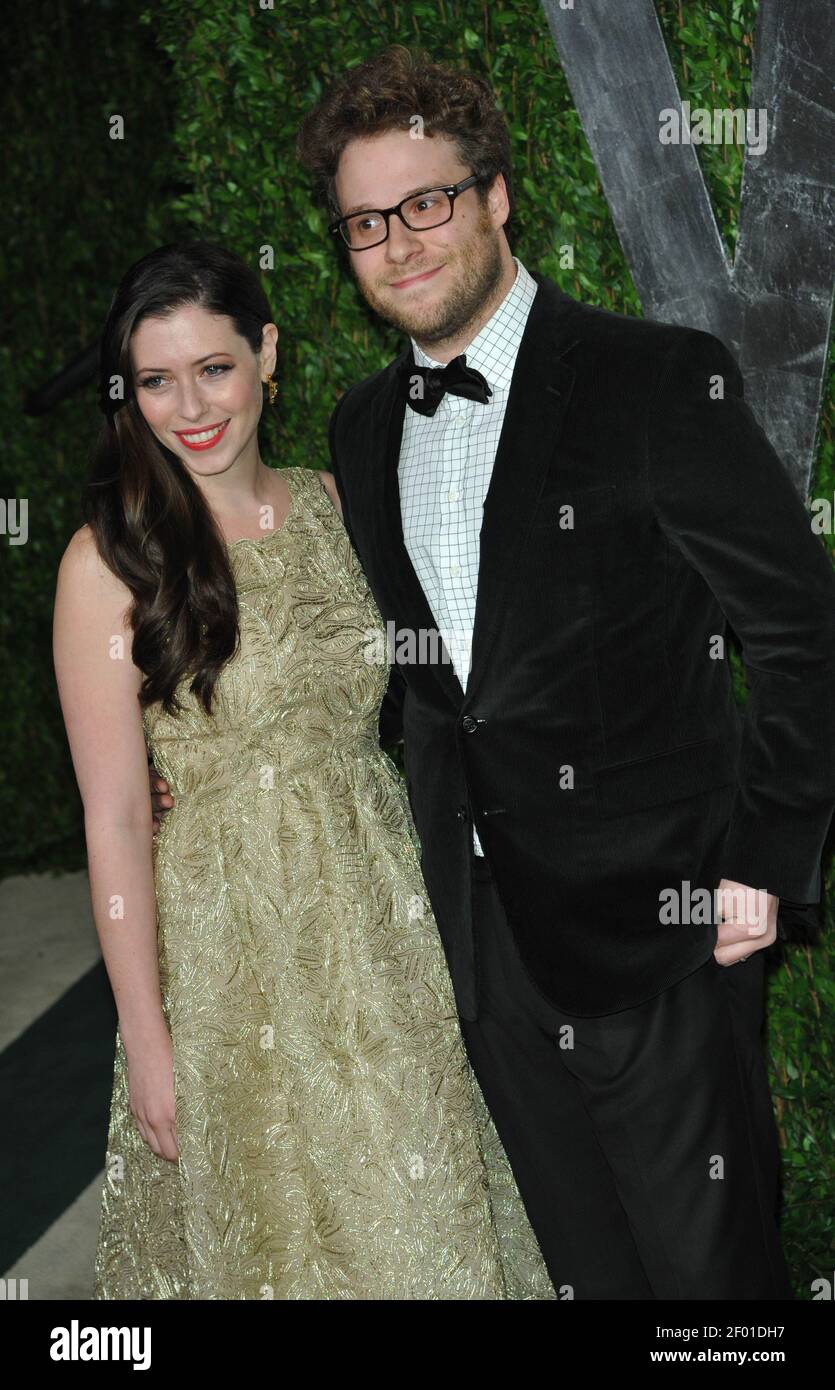 Lauren Miller and Seth Rogen - 26 February 2012 - West Hollywood ...