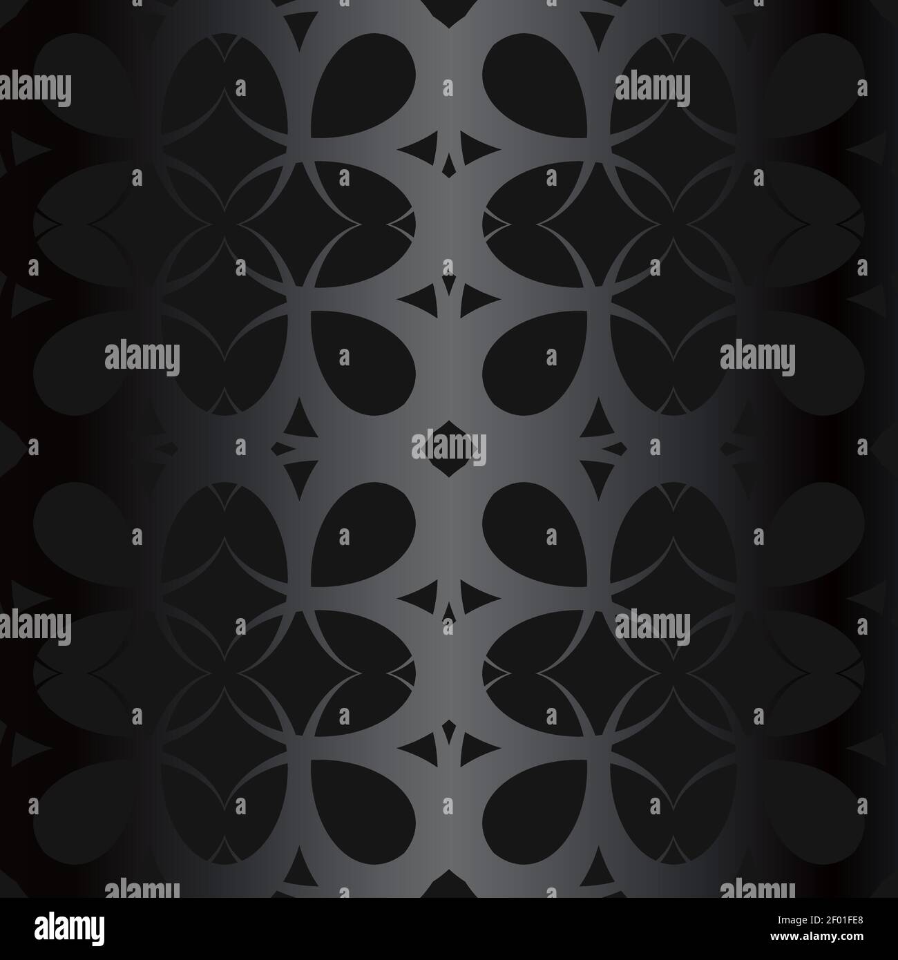 Luxury black metal gradient background with geometric seamless pattern ...
