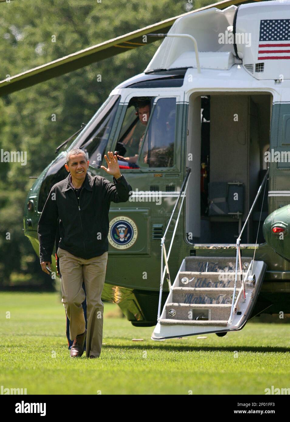 3 June 2012 - Washington, D.C. - President Barack Obama returns to the ...