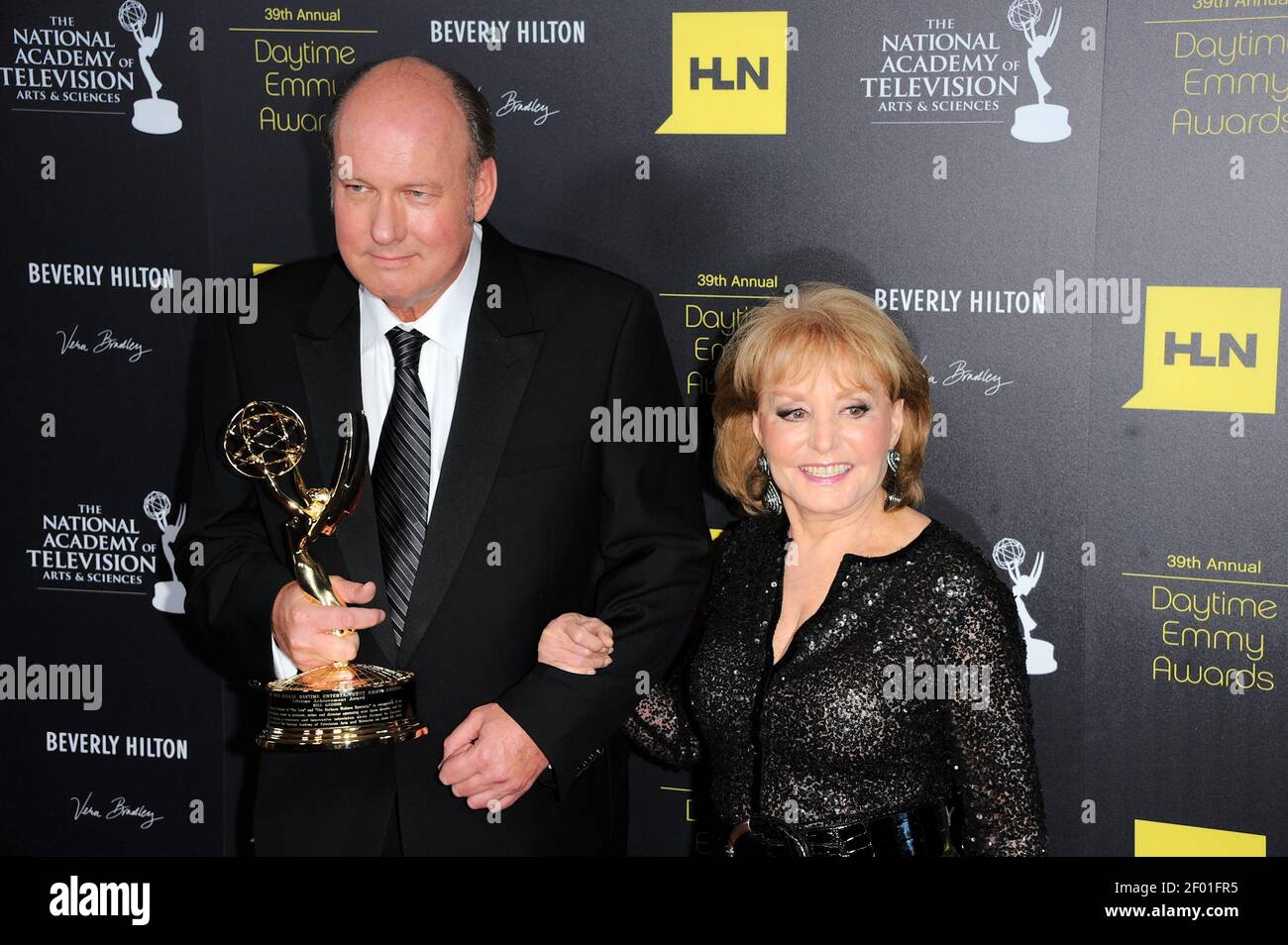 Bill Geddie and Barbara Walters. 23 June, 2012, Beverly Hills ...