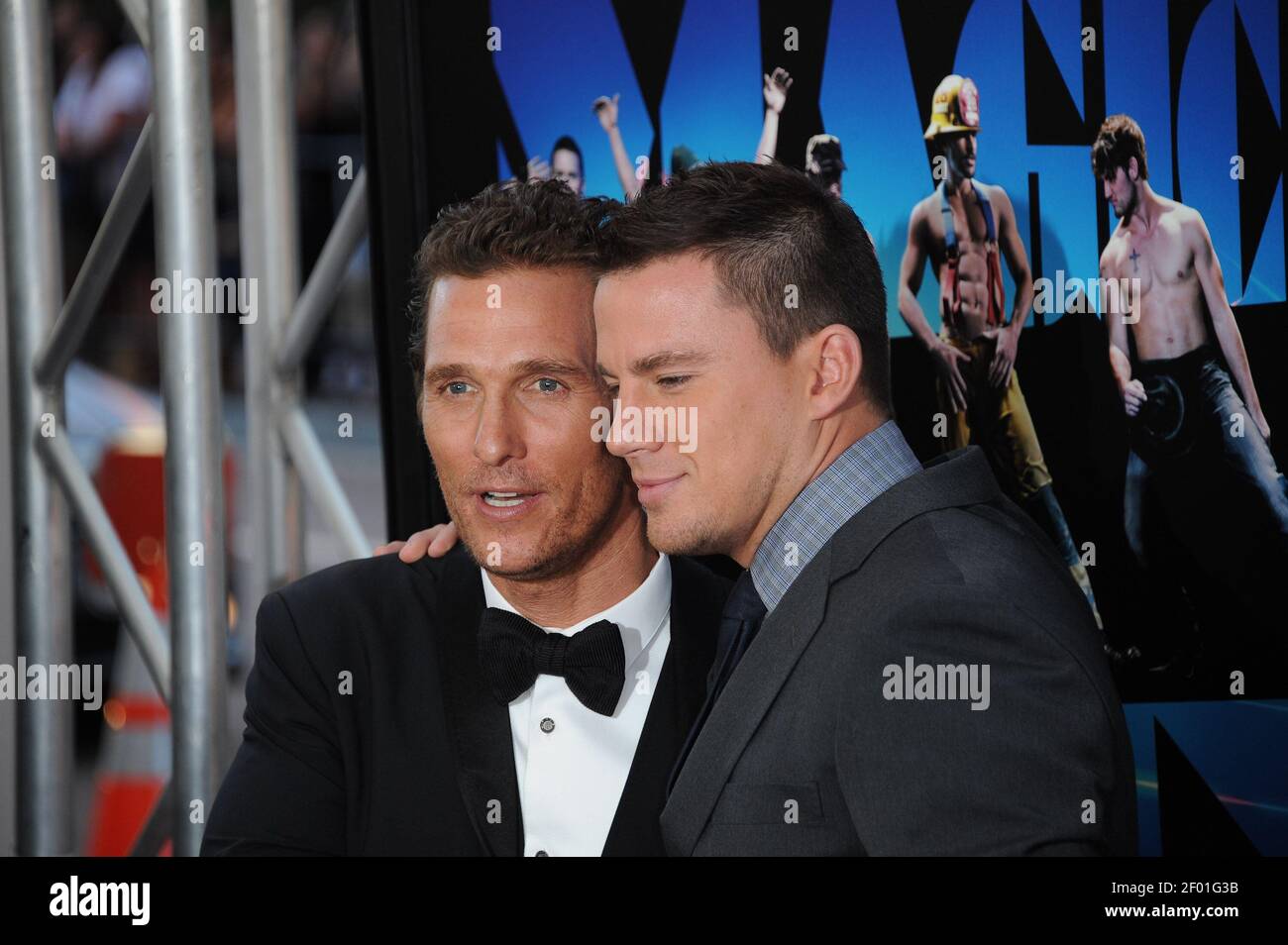 Matthew McConaughey and Channing Tatum. 24 June, 2012, Los Angeles ...
