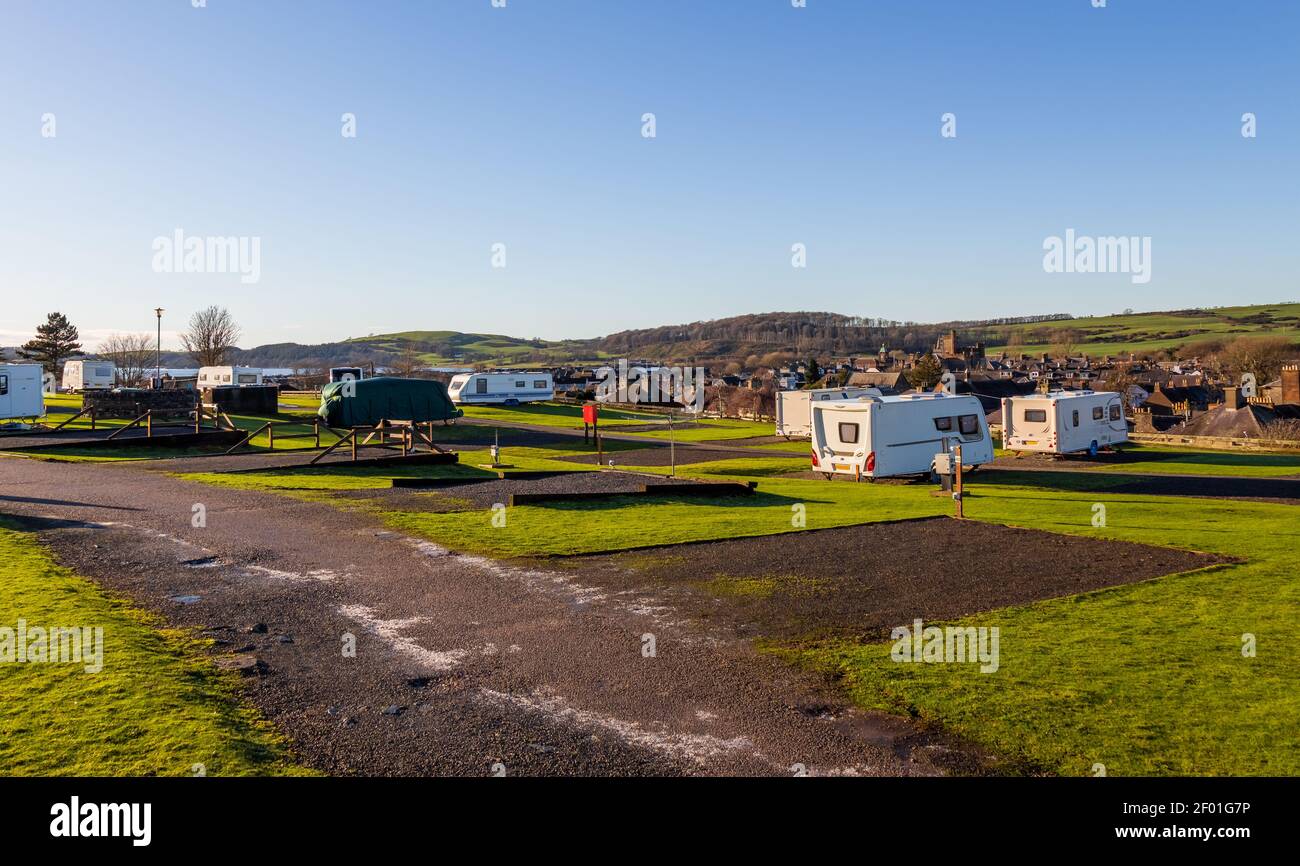 Scottish caravan park hi-res stock photography and images - Alamy