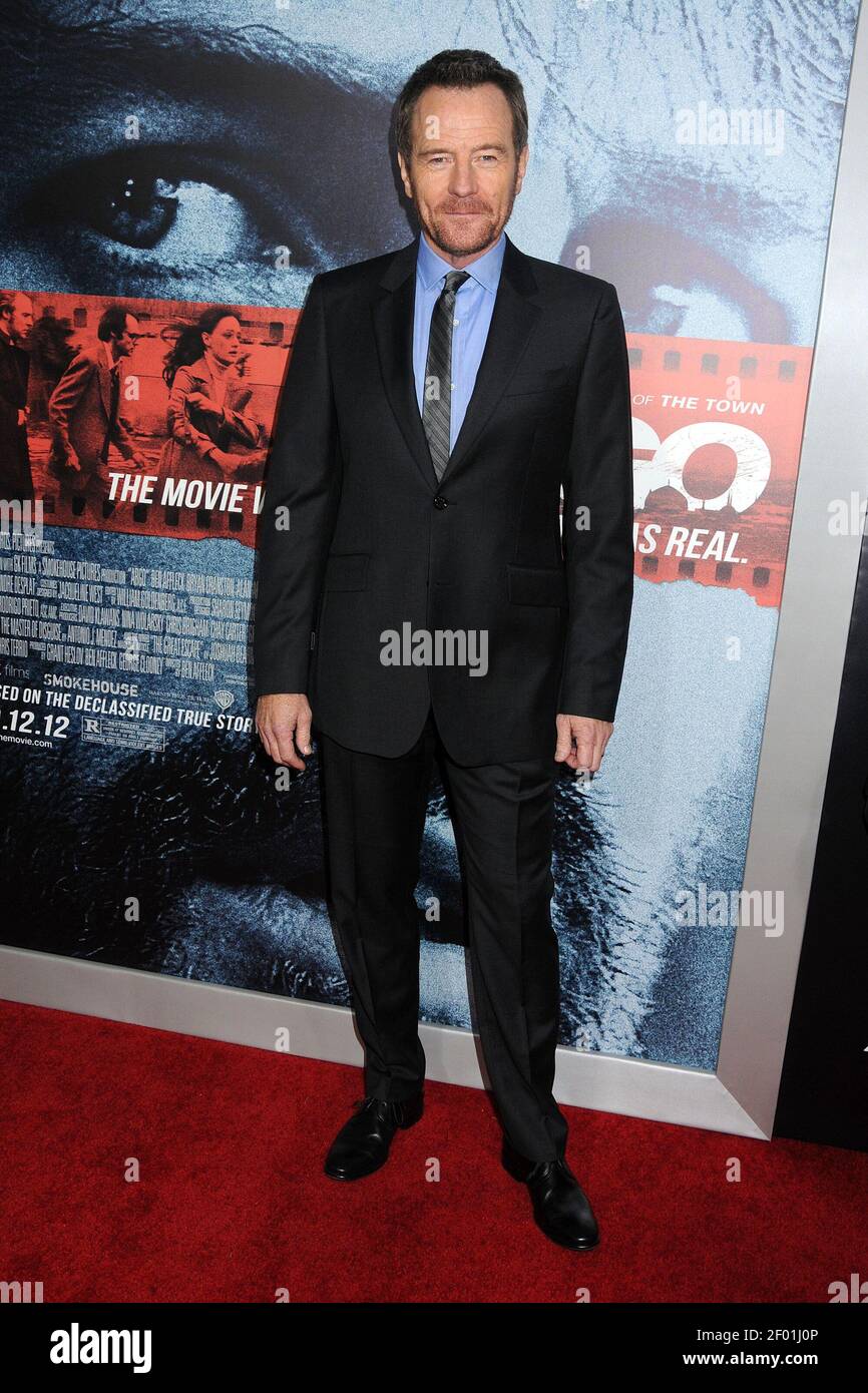 4 October 2012 - Beverly Hills, California - Bryan Cranston. "ARGO" Los ...