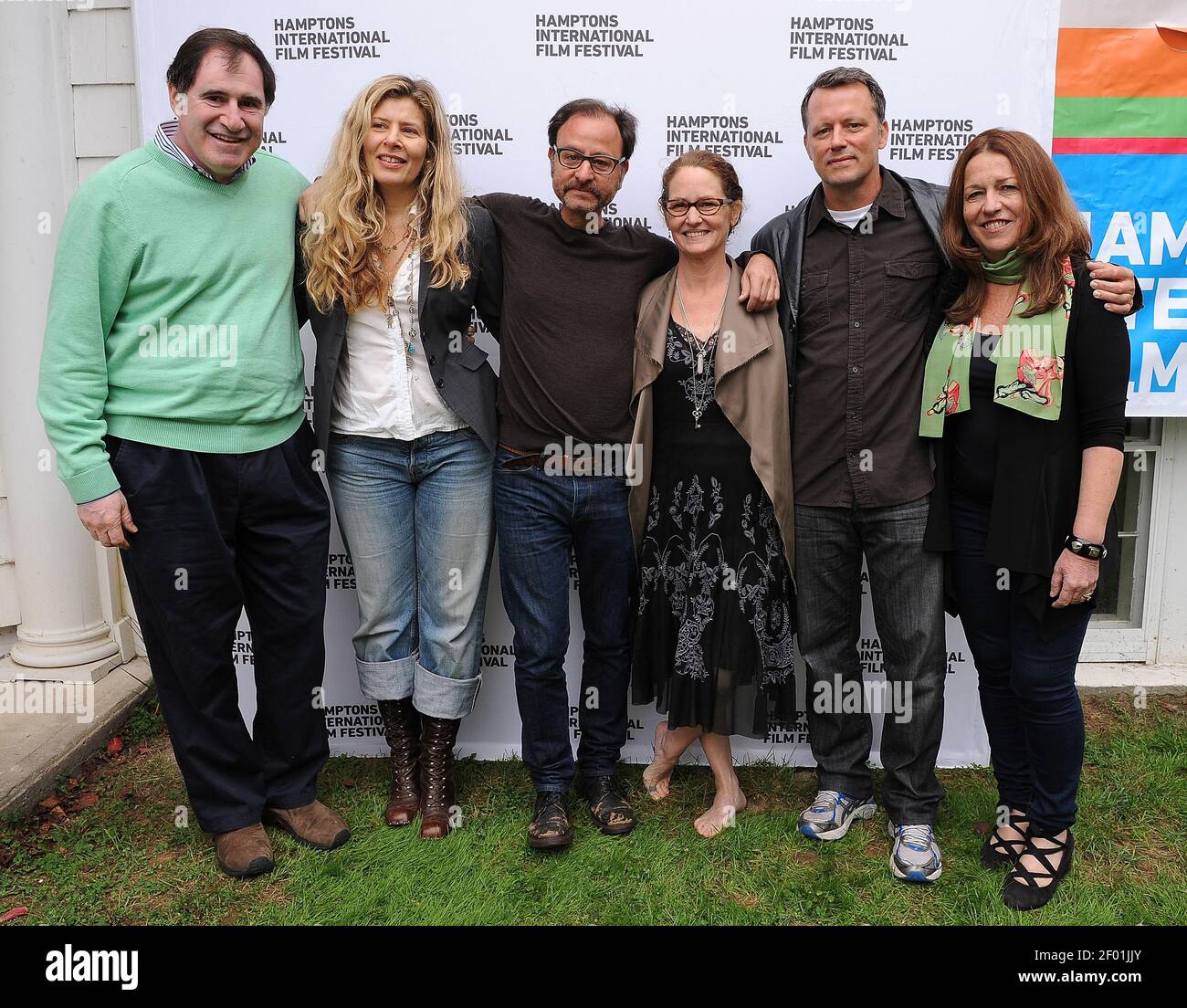 7 October 2012 - East Hampton, NY - (L-R) Actors Richard Kind ...