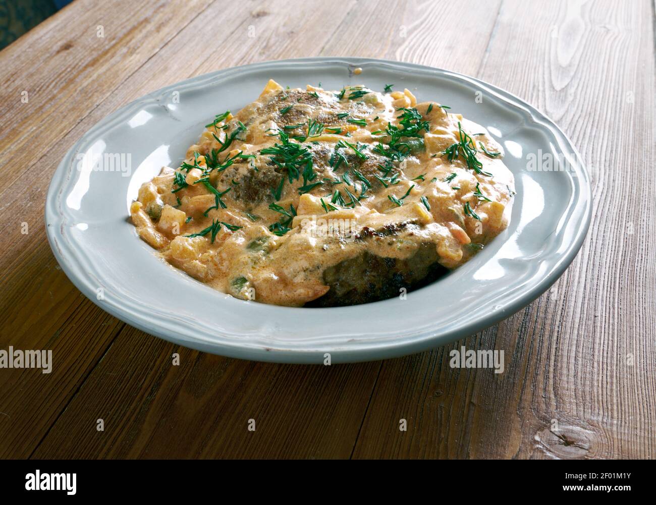 Ukrainian meat dish Stock Photo - Alamy