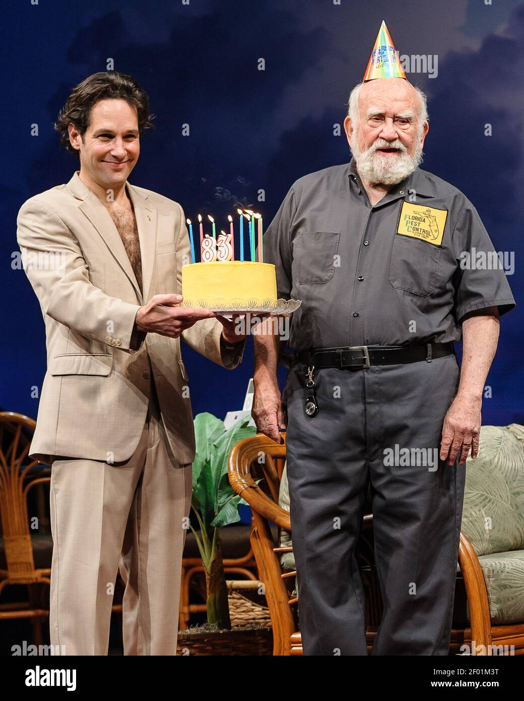 15 November 2012 - New York, New York - Paul Rudd, Ed Asner. Paul Rudd ...