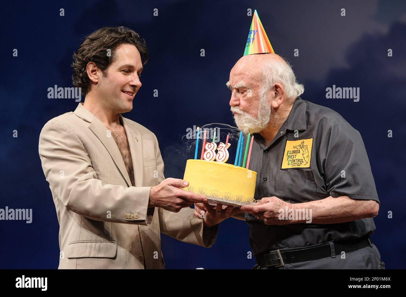 15 November 2012 - New York, New York - Paul Rudd, Ed Asner. Paul Rudd ...