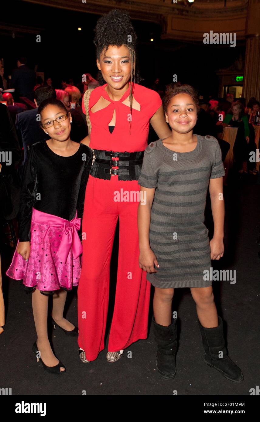 Alana Donaldson, Judith Hill, Avariah Donaldson - 6 December 2012 - San ...