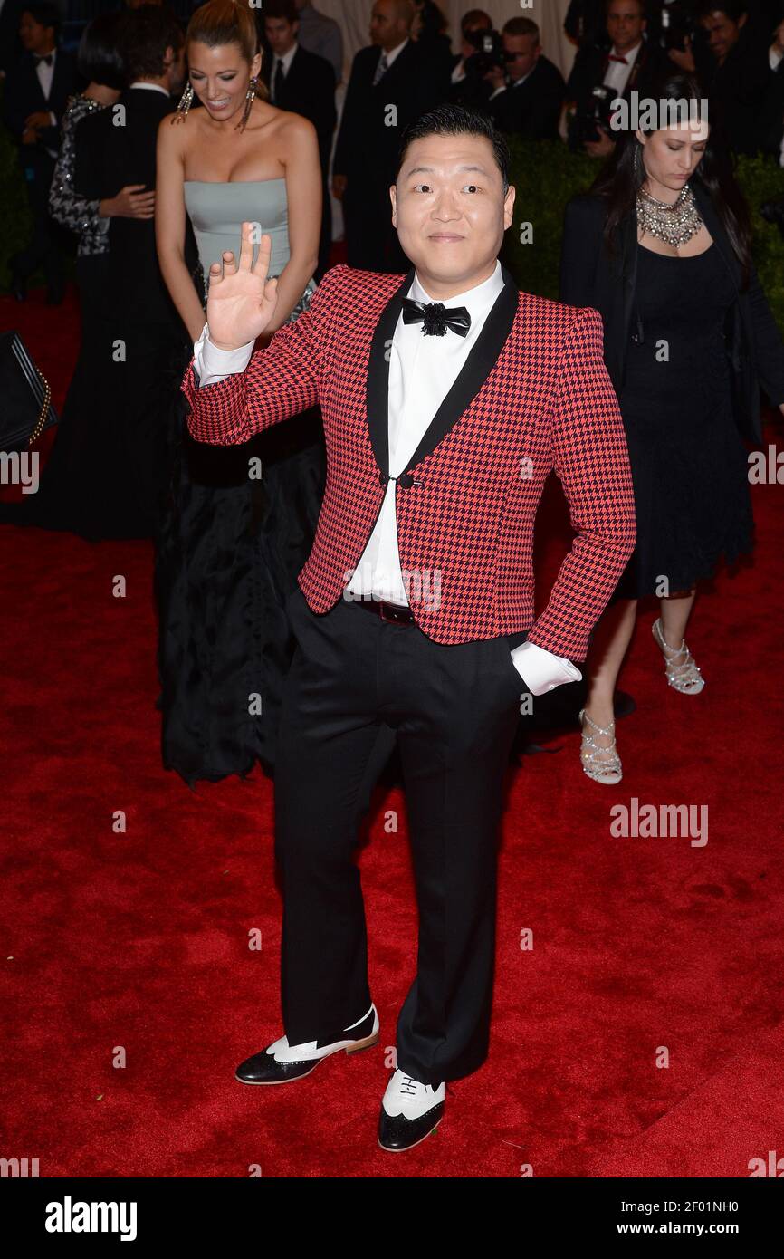 Psy - Costume Institute Gala "Punk: Chaos to Couture" Red Carpet ...