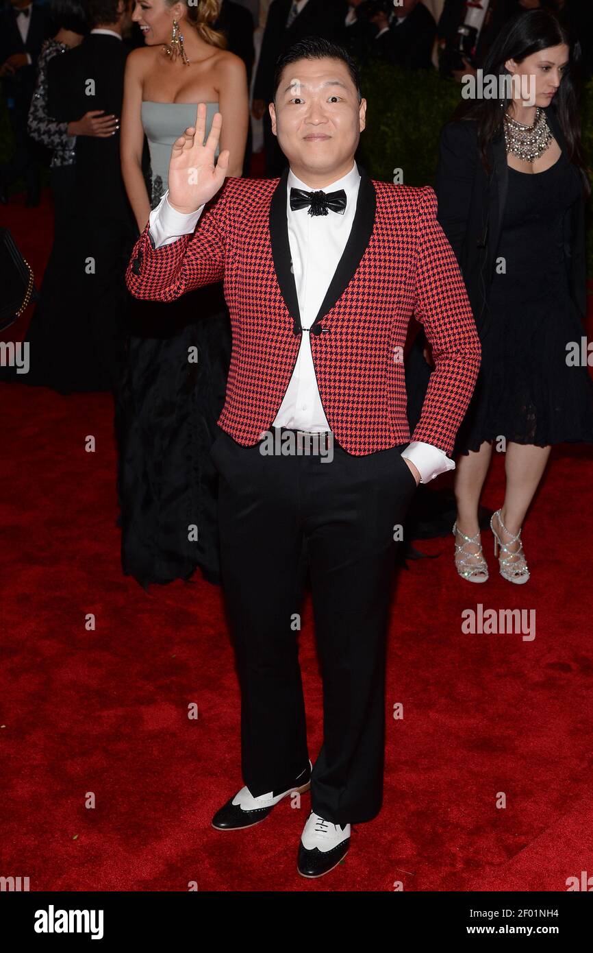 Psy - Costume Institute Gala "Punk: Chaos to Couture" Red Carpet ...